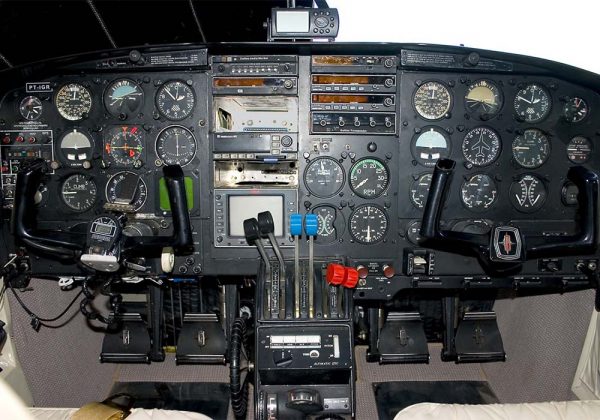 rotordyne aircraft charter air services fleet piper navajo cockpit ...